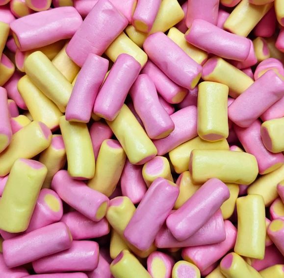 Haribo Rhubarb & Custard Pieces | Prime Time Sweets